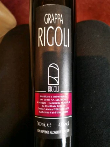 N.V. Rigoli Grappa | Vivino US
