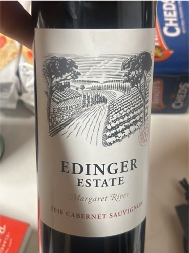 2018 Edinger Estate Cabernet Sauvignon | Vivino US