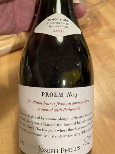 Joseph Phelps Vineyards Proem No. 3 Pinot Noir | Vivino US