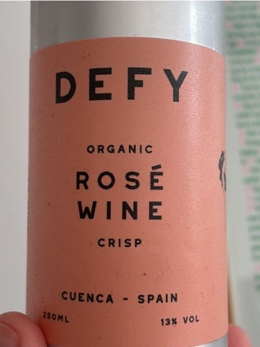 Defy Organic Rosé | Vivino US