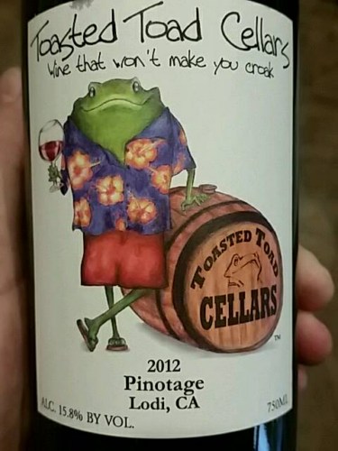 Toasted Toad Cellars Pinotage | Vivino US