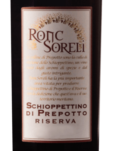 Ronc Soreli Schioppettino di Prepotto Riserva | Vivino English