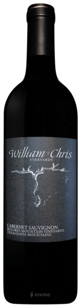 William Chris Vineyards Dolores Mountain Vineyards Cabernet Sauvignon ...