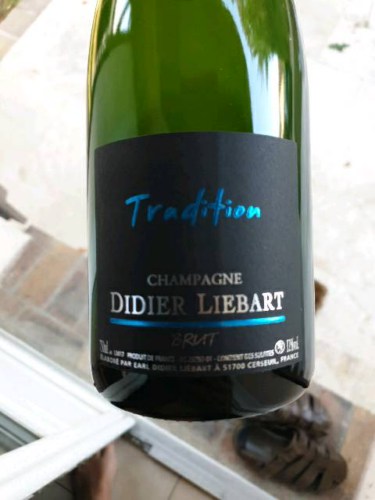 2015 Didier Liebart Tradition Brut Champagne | Vivino US
