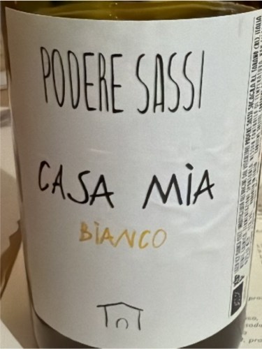 Podere Sassi Casa Mia Bianco | Vivino US
