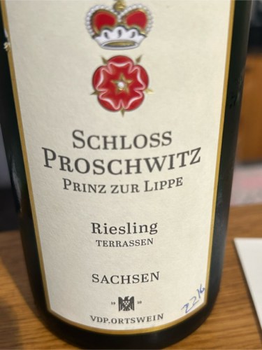 Weingut Schloss Proschwitz Prinz Zur Lippe Terrassen Riesling | Vivino US