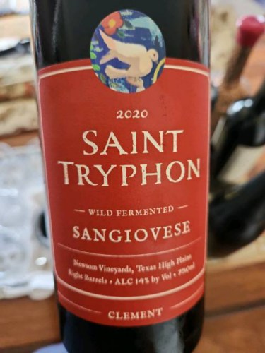 Saint Tryphon Clement Sangiovese | Vivino US