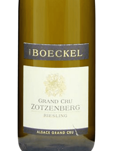Boeckel Riesling Alsace Grand Cru 'Zotzenberg' | Vivino Brasil