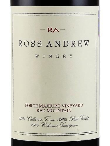 Ross Andrew Force Majeure Vineyard Red Blend | Vivino Brasil