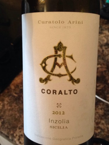 Curatolo Arini Coralto Inzolia | Vivino English