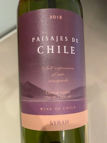 2018 Paisajes de Chile Syrah | Vivino US