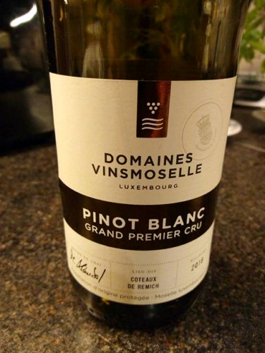 Domaines Vinsmoselle Coteaux de Remich Pinot Blanc Grand Premier Cru ...