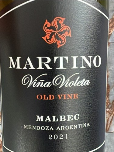 Martino Wines Viña Violeta Old Vine Malbec | Vivino US