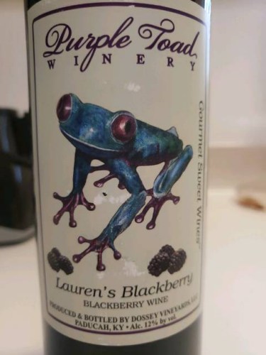Purple Toad Lauren's Blackberry | Vivino English