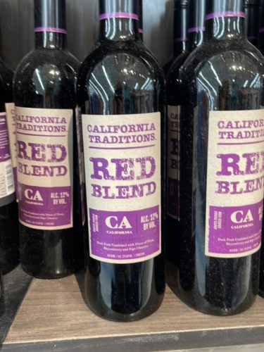 California Traditions Red Blend | Vivino US