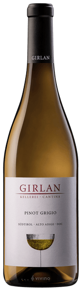 2016 Girlan Pinot Grigio | Vivino US