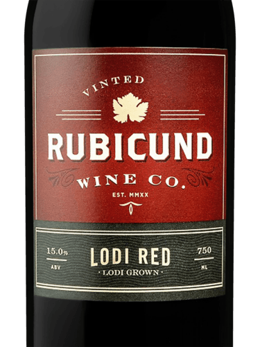 Rubicund Wine Co. Lodi Red | Vivino English