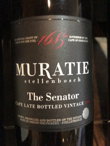 Muratie The Senator Cape Late Bottled Vintage | Vivino Australia