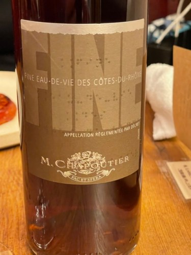 N.V. M. Chapoutier Eau-de-Vie de Marc Vieux des Côtes du Rhone | Vivino US
