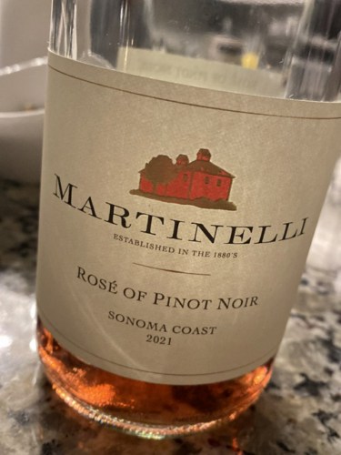 2021 Martinelli Rosé of Pinot Noir | Vivino US