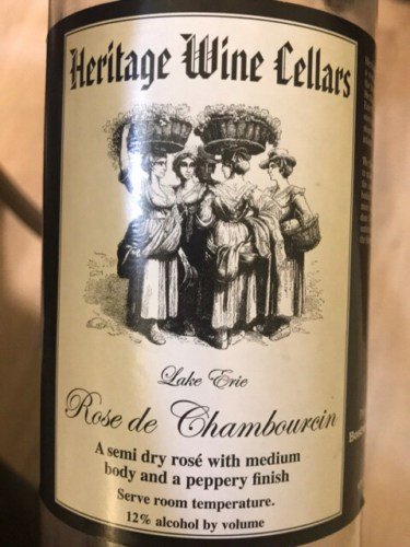 Heritage Wine Cellars Rosé de Chambourcin | Vivino US