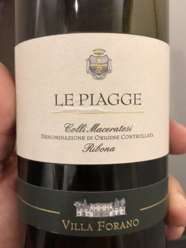 Villa Forano Le Piagge Colli Maceratesi Ribona | Vivino US