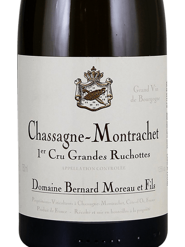Domaine Bernard Moreau et Fils Chassagne-Montrachet 1er Cru Grandes ...