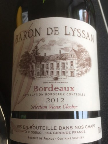 Baron de Lyssan Sélection Vieux Clocher Bordeaux | Vivino US