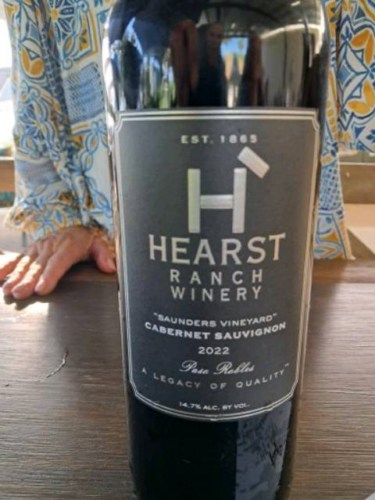 Hearst Ranch Saunders Vineyard Cabernet Sauvignon | Vivino English
