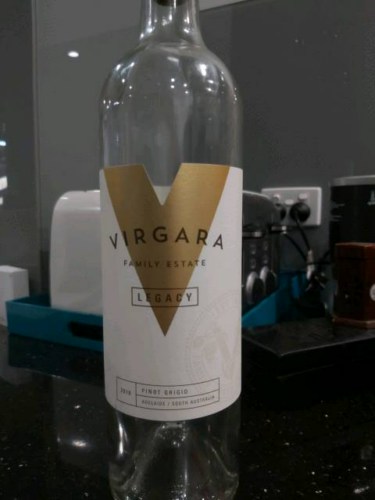 Virgara Legacy Pinot Grigio | Vivino English