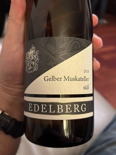 Edelberg Gelber Muskateller Süss | Vivino US