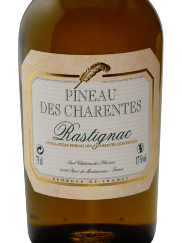 Château des Plassons Rastignac Pineau de Charentes Blanc | Vivino US