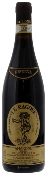 Le Ragose Amarone della Valpolicella Classico Riserva | Vivino France