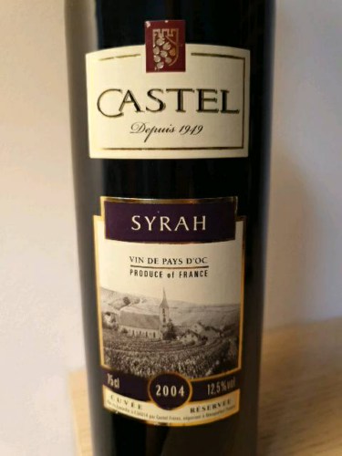 2019 Castel Freres Cuvée Réservée Syrah | Vivino US