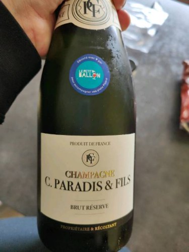 C. Paradis Brut Reserve Champagne | Vivino English