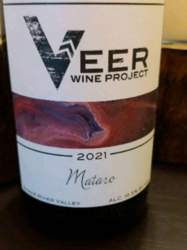Veer Wine Mataro | Vivino US
