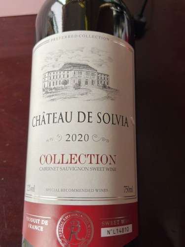 Château de Solvia Collection Cabernet Sauvignon | Vivino English