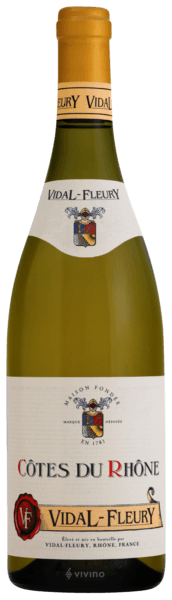 2018 Vidal Fleury Côtes du Rhône Blanc | Vivino US