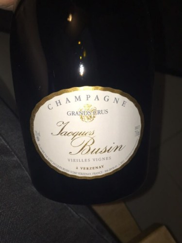 Jacques Busin Grands Crus Vieilles Vignes Champagne Grand Cru 'Verzenay ...