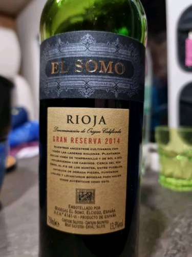 2014 El Somo Gran Reserva | Vivino US