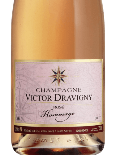 Victor Dravigny Hommage Brut Rosé Champagne Grand Cru 'Avize' | Vivino US
