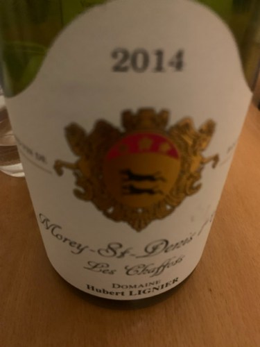 2014 Hubert Lignier Cuvée Romain Morey-St-Denis 1er Cru 'Les Chaffots ...
