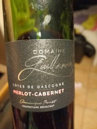 Domaine Guillaman Merlot - Cabernet Sauvignon | Vivino France