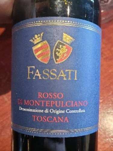 Fassati Rosso di Montepulciano | Vivino English