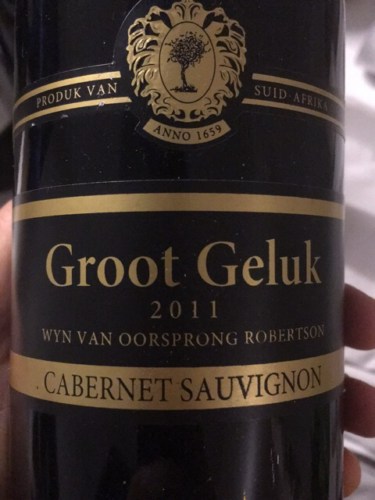 Groot Geluk Cabernet Sauvignon | Vivino US