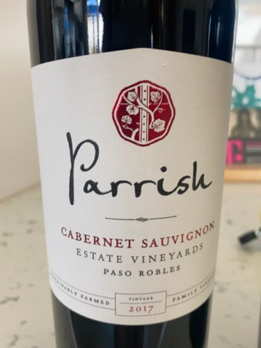 2017 Parrish Estate Cabernet Sauvignon | Vivino