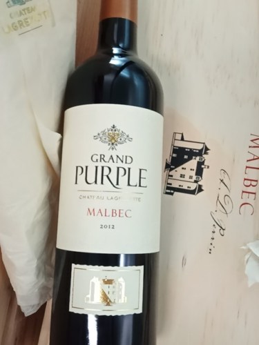 Château Lagrézette Grand Purple Malbec | Vivino US
