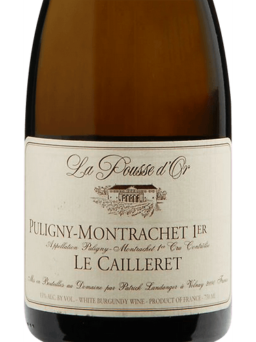 2019 La Pousse d'Or Puligny-Montrachet 1er Cru 'Le Cailleret' | Vivino ...