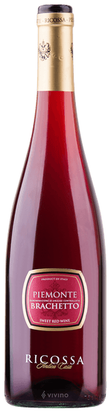 Ricossa Brachetto Piemonte Sweet Red | Vivino English