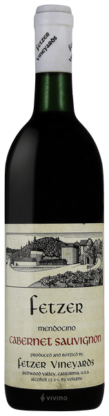 Fetzer Mendocino Cabernet Sauvignon | Vivino US